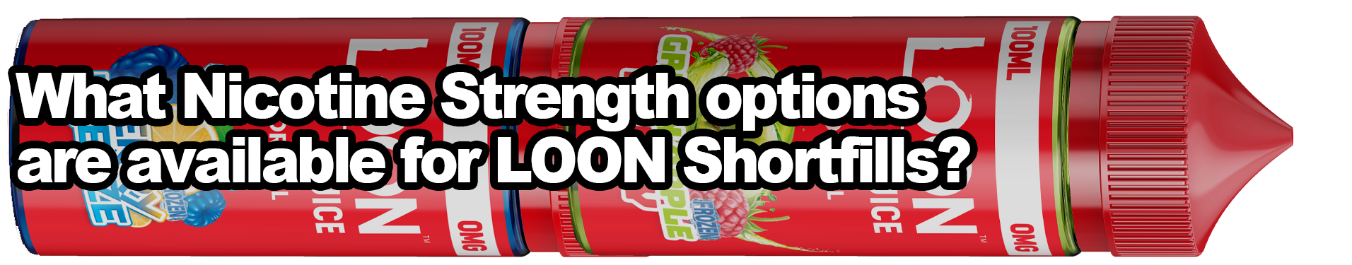 LOON Shortfills/Nicotine Shots – The Loon